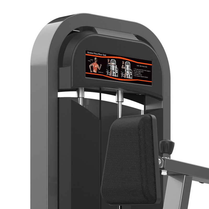 M2-1015 Row/Rear Delt - Buy barbell row, upright row, rowing workout machine Product on ...